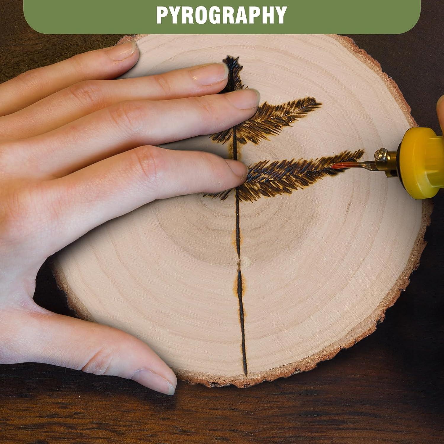 10pcs 6-7 Inch Nature Wood Slice for Weddings, Wood Slice Centerpieces ...