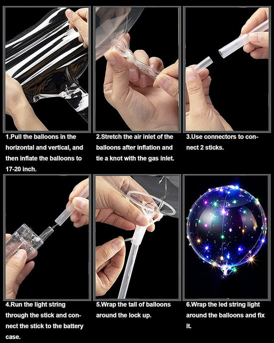 Reusable Led Balloons Birthday Wedding Home Party Decorations – If you ...