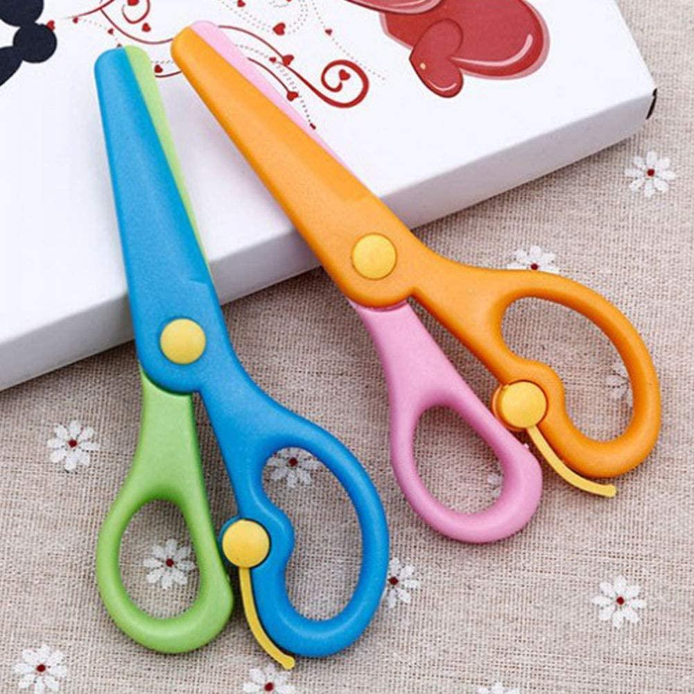Preschool Training Scissors,4Pcs Children Safety Scissors Pre-School T ...