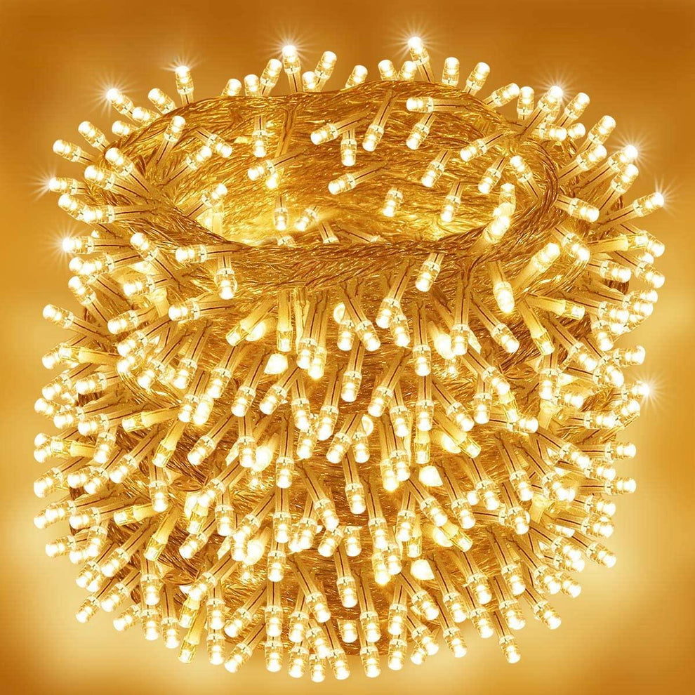 Super Long 330ft 800 LED Outdoor String Lights for Wedding and Christm ...