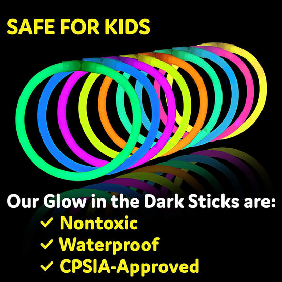 Glowstick Wedding Exit Ideas 8 Inch Glow in the Dark Light Up Sticks G ...
